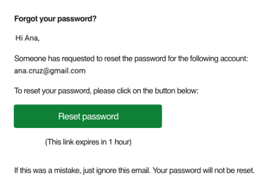 I can’t sign in / I have forgotten my password – Jora